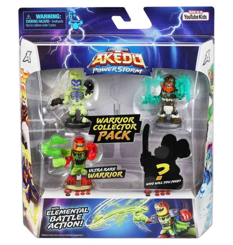 Legends of Akedo – Power Storm Warrior Collector Pack » Kids Toys n Gifts