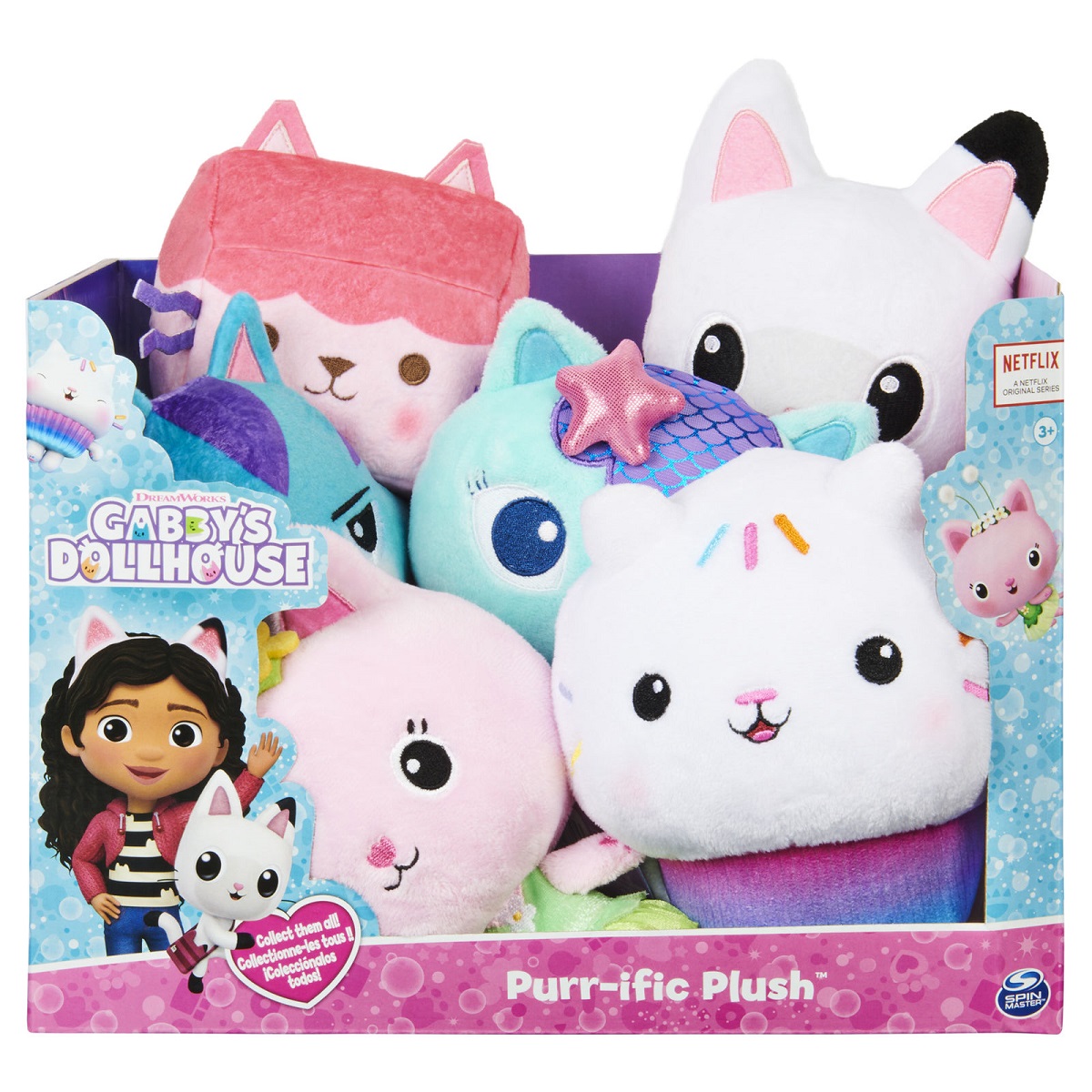 Gabbys Dollhouse Purr-ific Plush Assorted » Kids Toys n Gifts