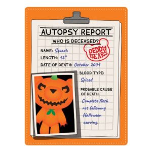 Deddy Bears Squash Plush | Pumpkin Horror Collectible
