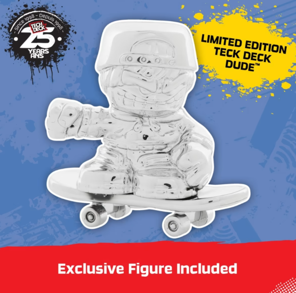 Tech Deck 25th Anniversary 8-Pack with Exclusive Silver Figure » Kids ...