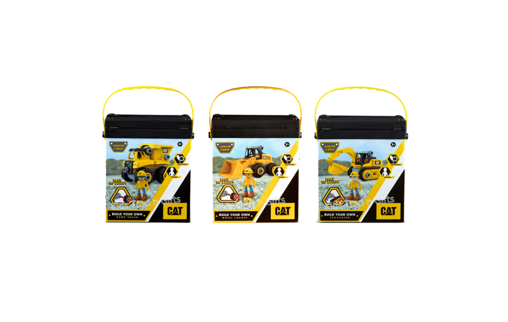 CAT Build Your Own Vehicle – Junior Crew Construction Set » Kids Toys n ...
