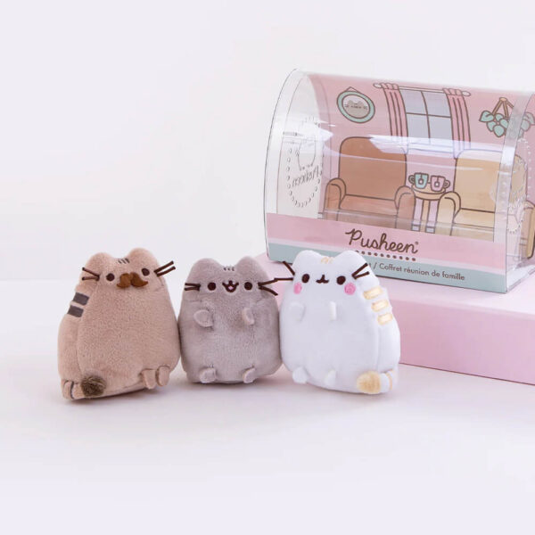 Pusheen Family Plush Set | Soft Collectible Toys