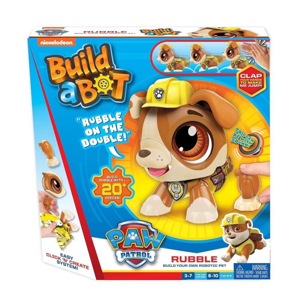 Build a Bot PAW Patrol Rubble Kit | STEM Robotics Toy