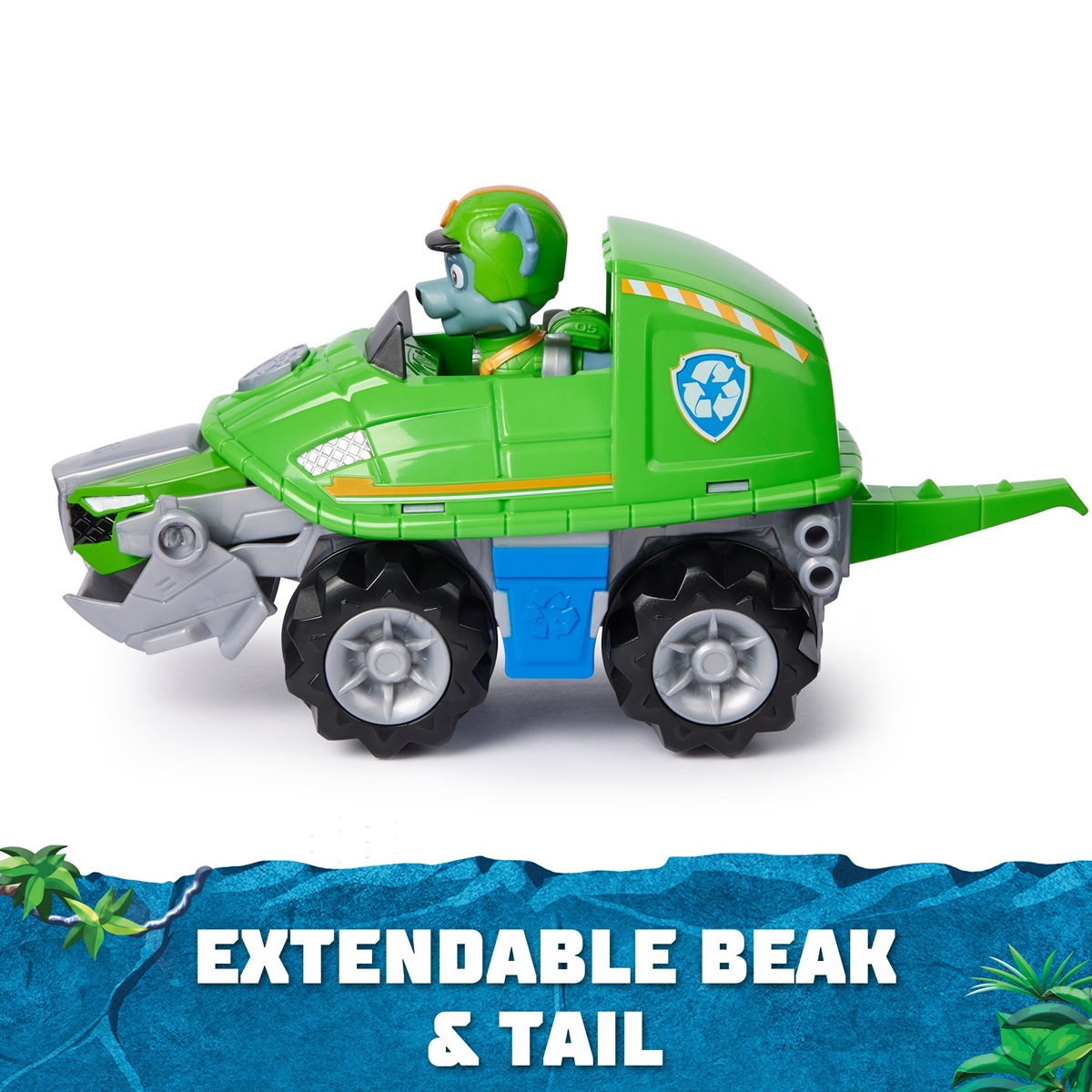 PAW Patrol Jungle Pups Rocky Turtle Vehicle » Kids Toys n Gifts