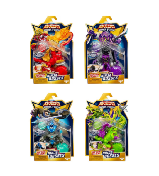 Legends of Akedo Ninja Bosses | 3-Inch Battle Figures