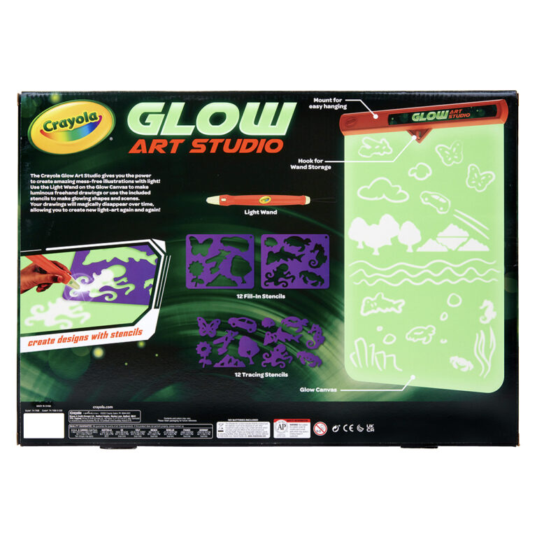 Crayola Glow Art Studio | Glow-in-the-Dark Drawing Set