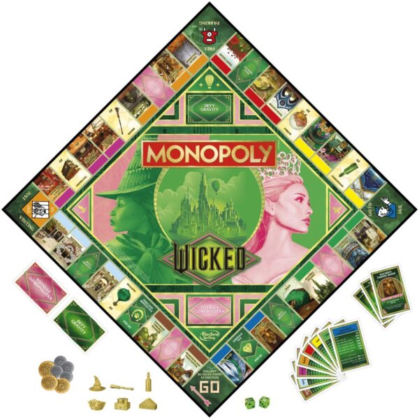 Monopoly Wicked Edition | Movie-Inspired Board Game