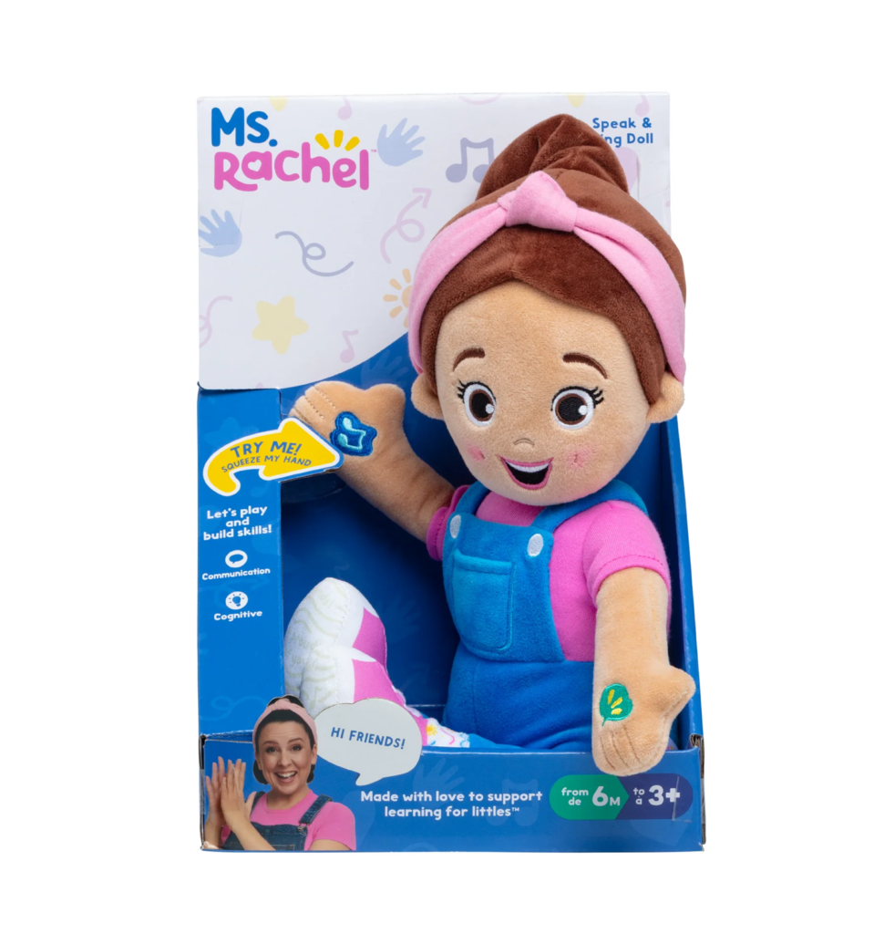 Ms. Rachel Speak & Sing Interactive Doll | Learning Toy