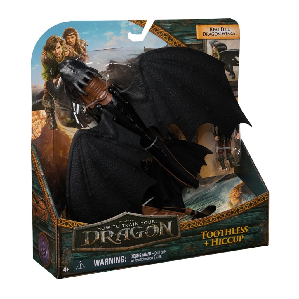 How to Train Your Dragon Toothless & Hiccup Set | Action Toy