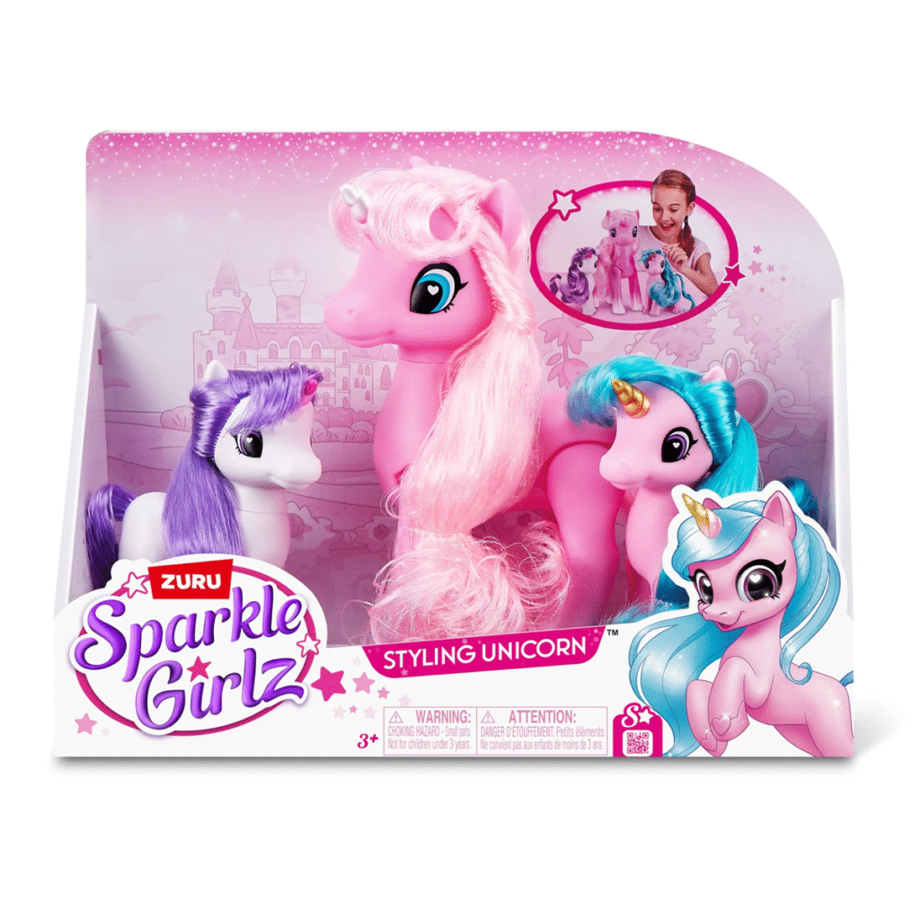 ZURU Sparkle Girlz Unicorn 3-Pack | Magical Toy Set