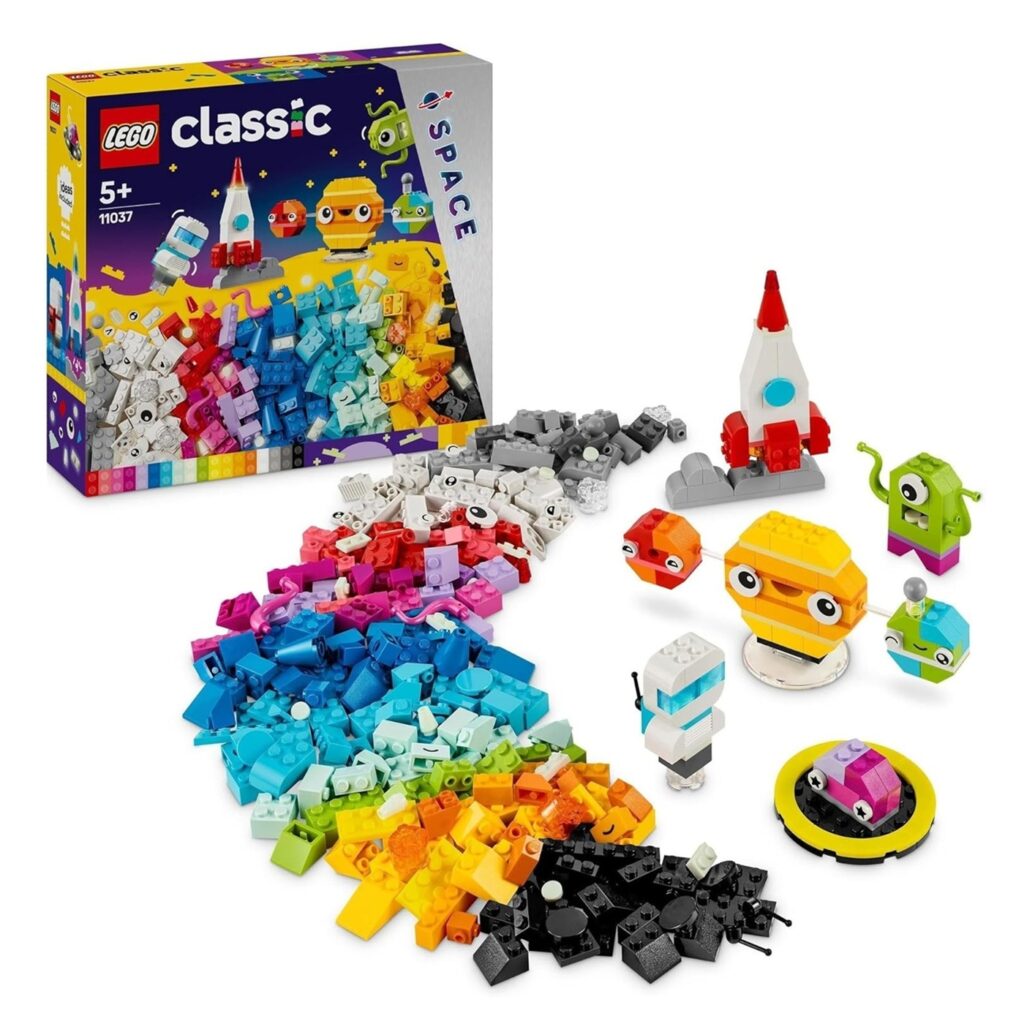 LEGO Classic Space Building Set 450 Pieces | Creative Kit