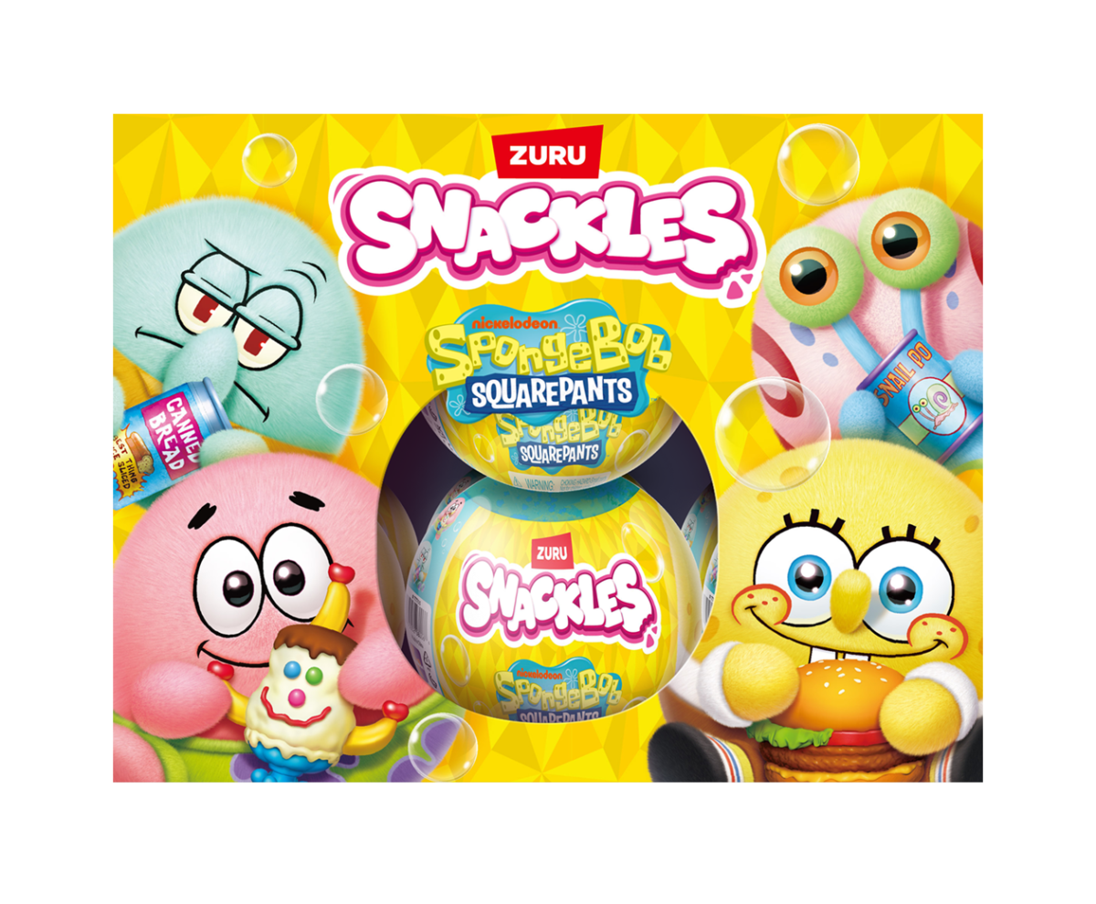 Snackles SpongeBob SquarePants Plush | Mystery Plush Toy